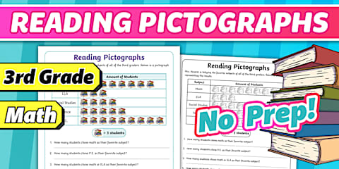 Grade 3 Interpreting Data from Pictographs