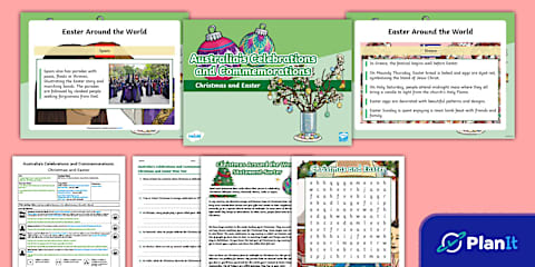 Year 3 HASS History Australia's Celebrations and Commemorations Unit Pack 1