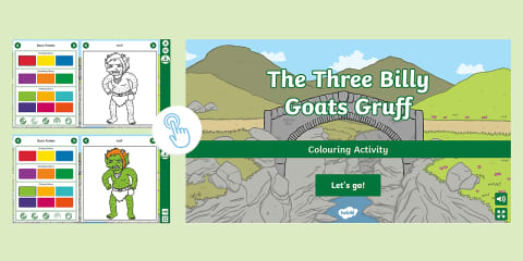 The Three Billy Goats Gruff Spot the Difference PowerPoint