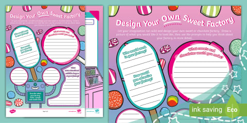 Design a Sweet Activity Sheet