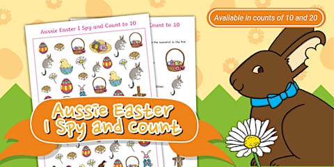 Auslan Easter Display Posters