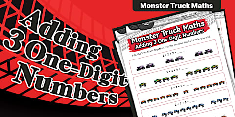 Monster Truck Maths: Subtraction Facts Under 10 (Phase 1: During the ...