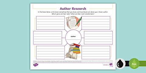 Author Study Project Booklet