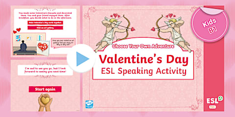 ESL Valentine's Day Lesson Plan [Kids, B1]