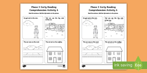 Phase 3 Early Reading Comprehension Activity 4