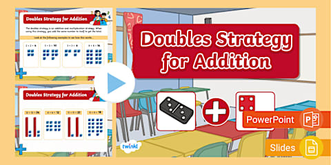 Doubles Facts Warm-Up And Revision PowerPoint - F-2 - Maths