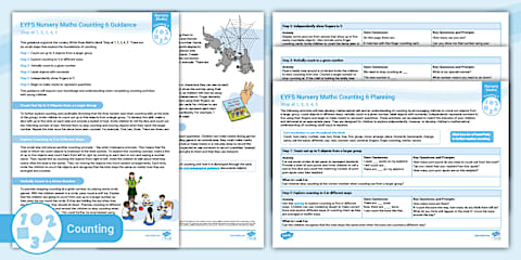 EYFS All About Number 1 Continuous Provision Plan and Resources