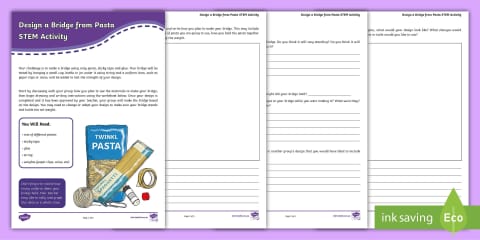 Bridge Building Activity | STEM | Primary Resource