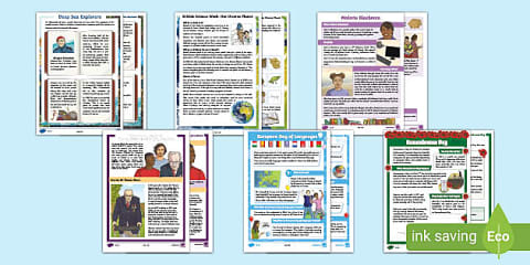 KS2 Non-Chronological Report Writing Guides and Worksheets