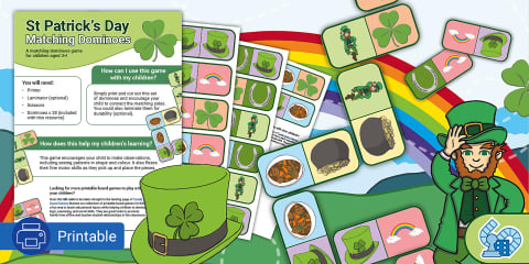 St Patricks Day Pencil Control Path Worksheets