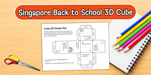 Singapore Back To School Passport Activity booklet
