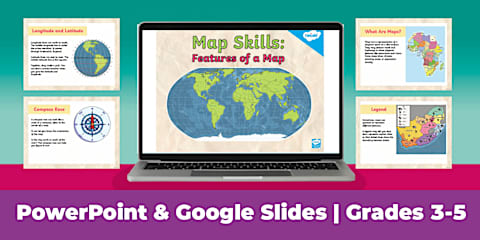 Different Types of Maps PowerPoint