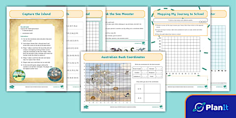 Australia Grid Reference Worksheet