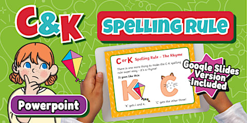 c & k Spelling Posters