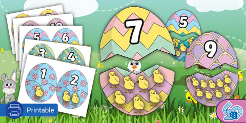 5 Little Easter Eggs Rhyme