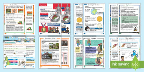 UKS2 Non-Chronological Reports Resource Examples Pack