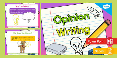 O.R.E.O. Opinion Writing Graphic Organizer Template for 3rd-5th Grade