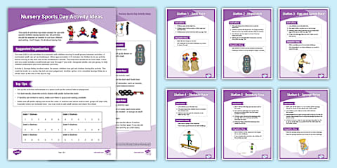 EYFS Races Sports Day Guide