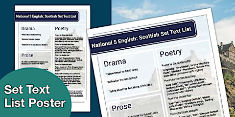 Scottish Short Stories National 5 Practice Paper: Andrina