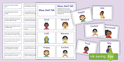 Feelings and Emotions Sorting Activity