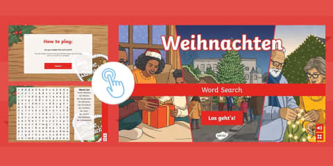 Christmas in Germany Interactive Matching Game