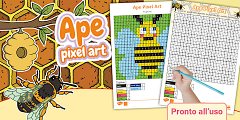 KS2 Pixel Art: Binary Code