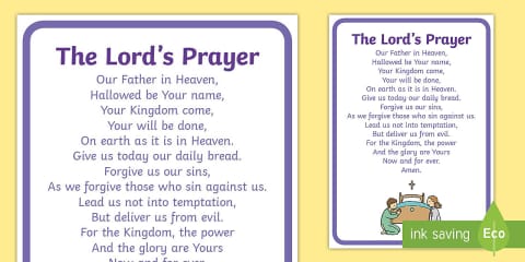 Why Do Christians Pray? Information Poster
