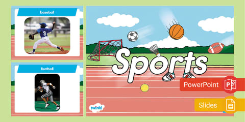 Sports Word Cards