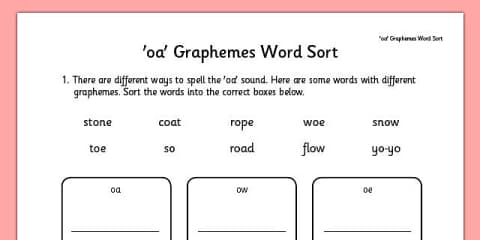Long Vowel Sounds Phonics Pack