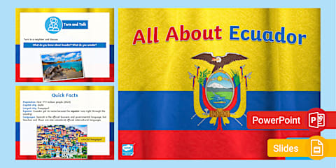 KS2 Ecuador Display Map
