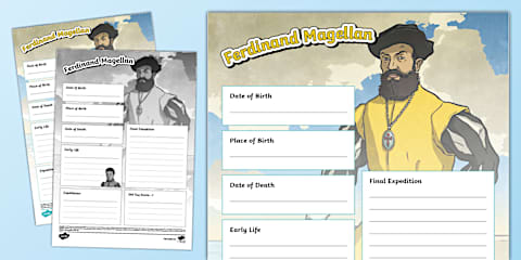 Ferdinand Magellan Activity Pack