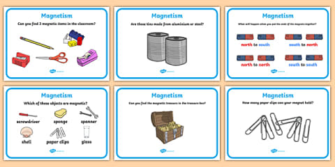 Magnetism Word Cards