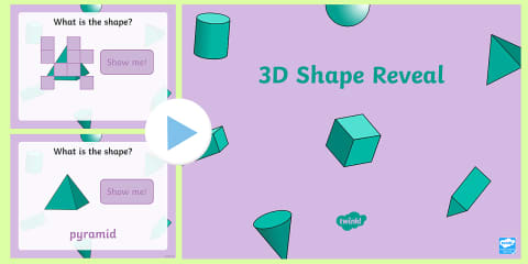 3D Shape What Am I? Game