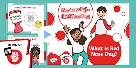 Red Nose Day Display Banner