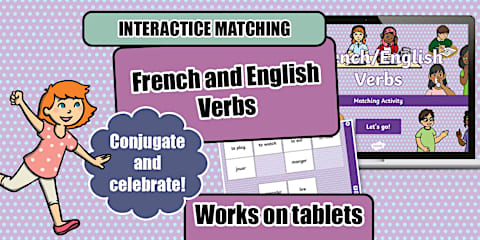 French: Under the Sea Interactive Matching Game