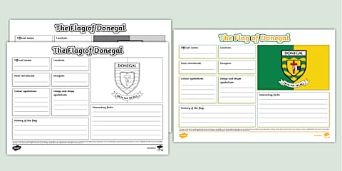 Provinces of Ireland Fact File Template Pack