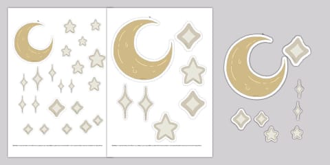 Celestial Themed Display Pack