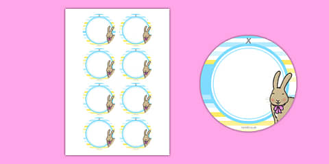 Editable Student Name Tags