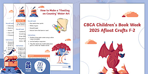 CBCA Book Week 2025 Craft Activity 3-6 Pack - Events