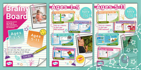 National Science Week Activity Mat