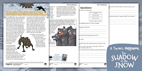 Orpheus and Eurydice Reading Comprehension Activity