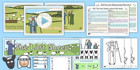 The Lost Sheep Differentiated Sequencing Worksheet