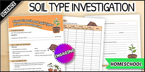 Homeschool Soil Erosion Science Investigation