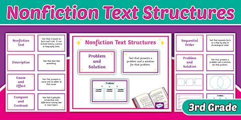 An Introduction to Text Structure PowerPoint & Google Slides for 3rd ...
