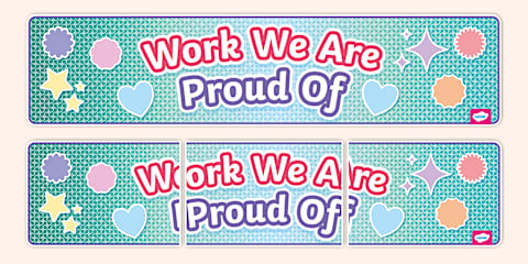 Now Showing: Our Best Work Display Banner