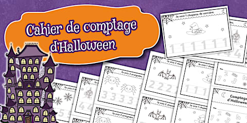 Les nombres de 1 à 20 Posters - English / French - Anglais / français