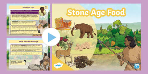 Introduction to the Stone Age PowerPoint for 3rd-5th Grade