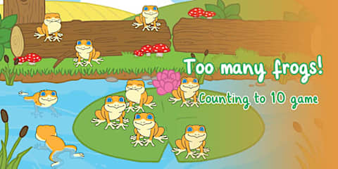 Too Many Frogs: Skip Counting in 2s, 5s and 10s