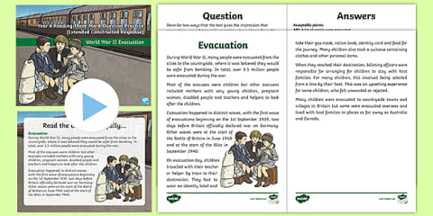 SATs Year 6 Reading: 3 Mark Question Packs