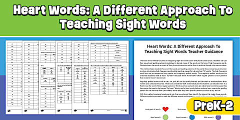 Heart Words Flashcards: Foundation